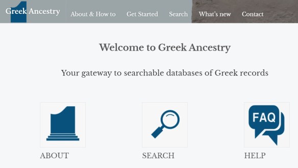 New Greek Genealogy Website Has Launched! | Spartan Roots (Σπαρτιατικές ...