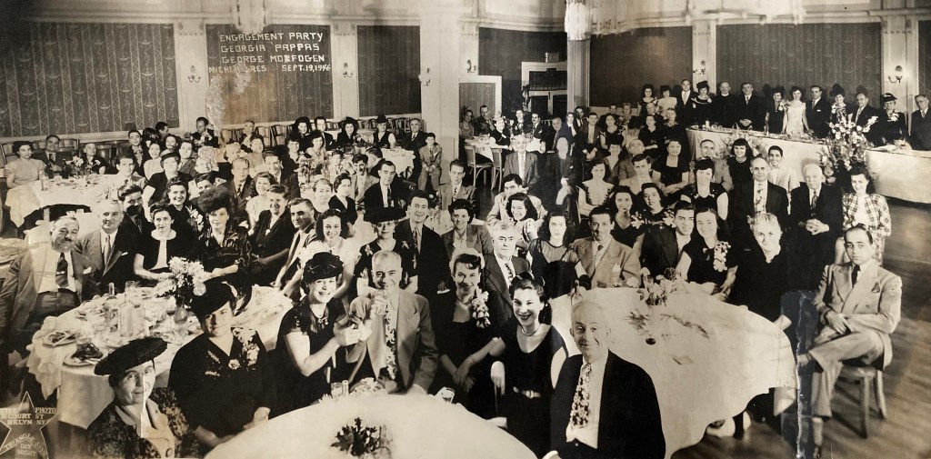 1946 Engagement Photo: George Paul Morfogen and Georgia Pappas ...
